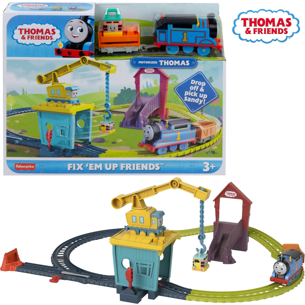 Железная дорога Thomas & Friends Карли и Сэнди-null купить на OZON по низкой цене (1705170459)