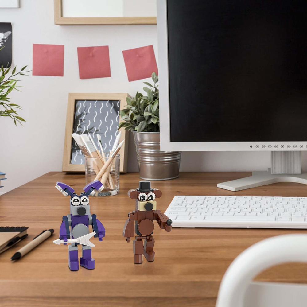 Five Nights at Freddy's Blocks Фигурки Игрушки Прочные многоразовые ...