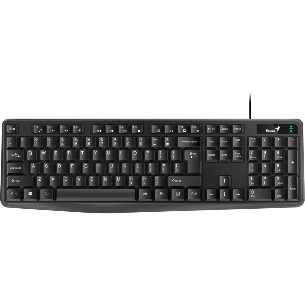 Мембранная клавиатура Genius KB-117 купить по низкой цене: отзывы, фото ...
