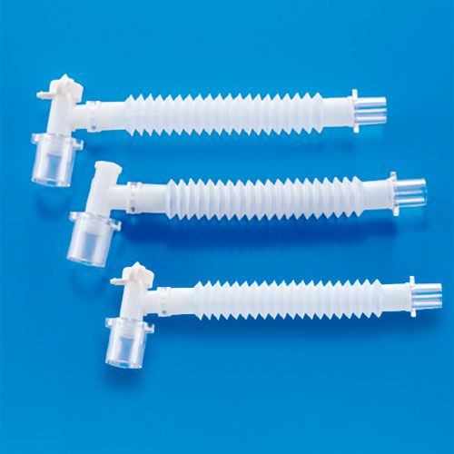 Угловой коннектор растяжимый с портами для санации и бронхоскопии COVIDIEN 331/5661 - 3 шт ...