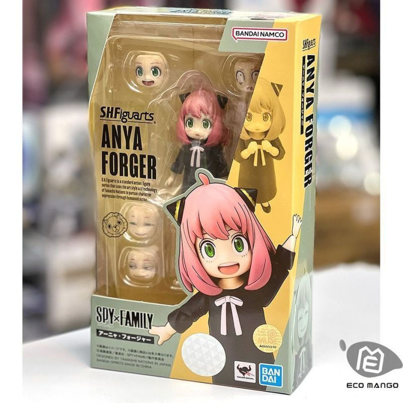 Экшн фигурка Bandai SHF SPY x FAMILY Аня Форгер, 8 см шпионская семья ...