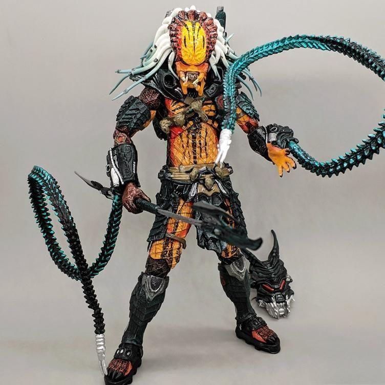 Фигурка Хищник - Predator Jungle Hunter Masked Prototype 17см ...