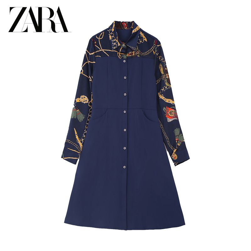 Простое женское платье средней длины. ZARA Гольф, Дзюдо, Женский, На ...