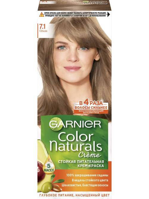 GARNIER Color Naturals Краска для волос 110мл 7.1 Ольха - купить с ...