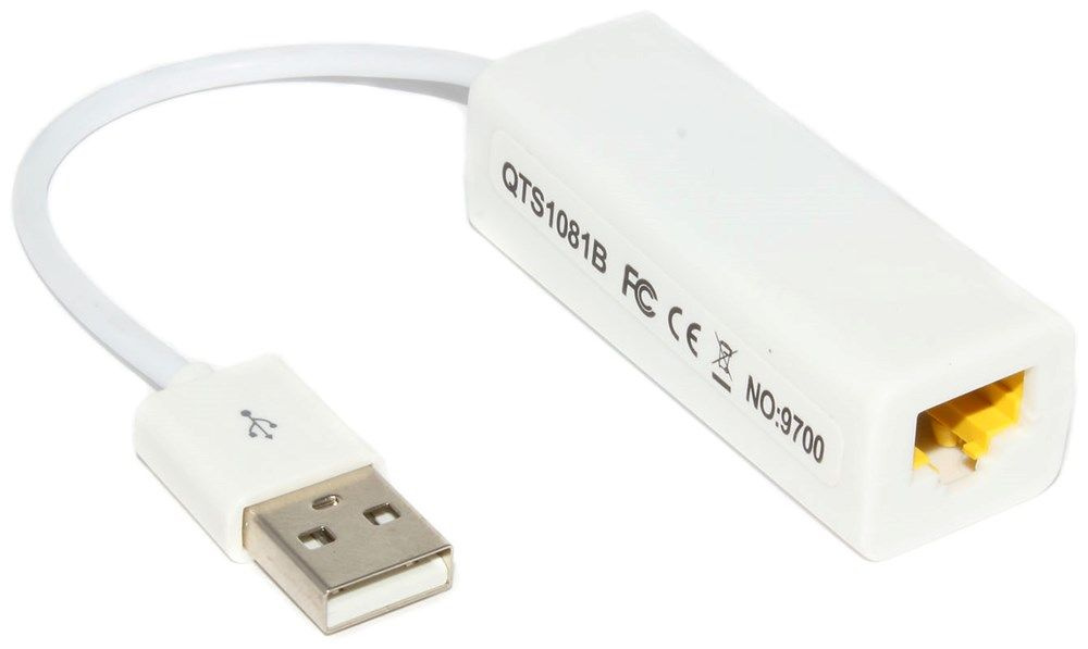 Переходник (сетевая карта) USB - Ethernet (RJ-45), 100 Mbit - купить с доставкой по выгодным ...