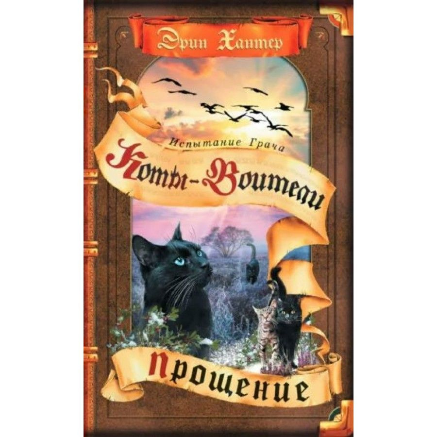 Коты-Воители. Испытание Грача. Прощение. Книга 2. Э. Хантер | Хантер ...