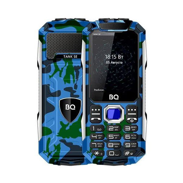 Мобильный телефон BQ 2432 Tank SE Camouflage, серый - купить по ...