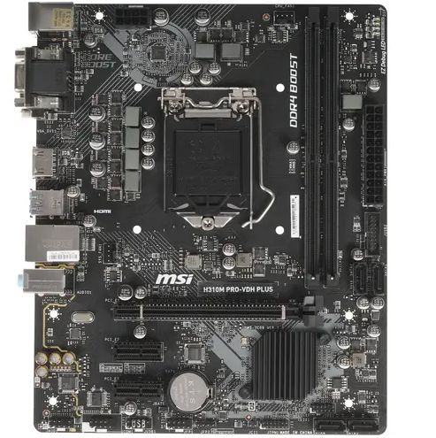 Материнская плата MSI H310M PRO-VDH PLUS купить по низкой цене с доставкой и отзывами в интернет ...