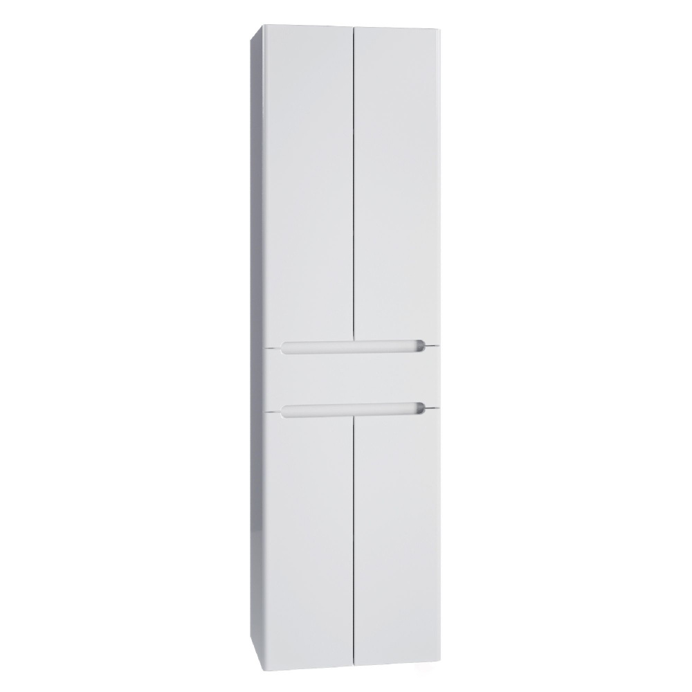 Шкаф-пенал универсальный SanStar Адель 50 для ванной комнаты белый ...