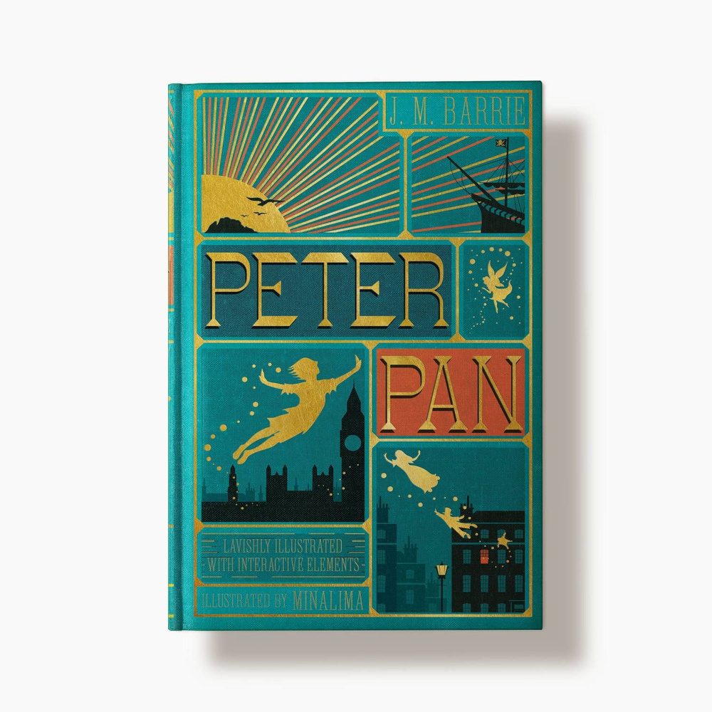 Питер Пен. Интерактивная книга - Peter Pan. MinaLima Edition ...