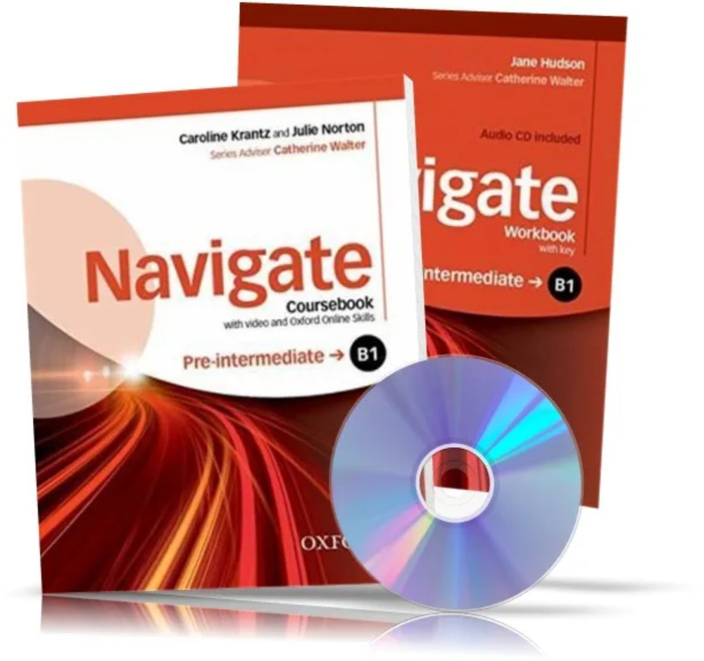 Navigate B1 Pre-Intermediate Coursebook+Workbook+ DVD (Учебник, Тетрадь ...