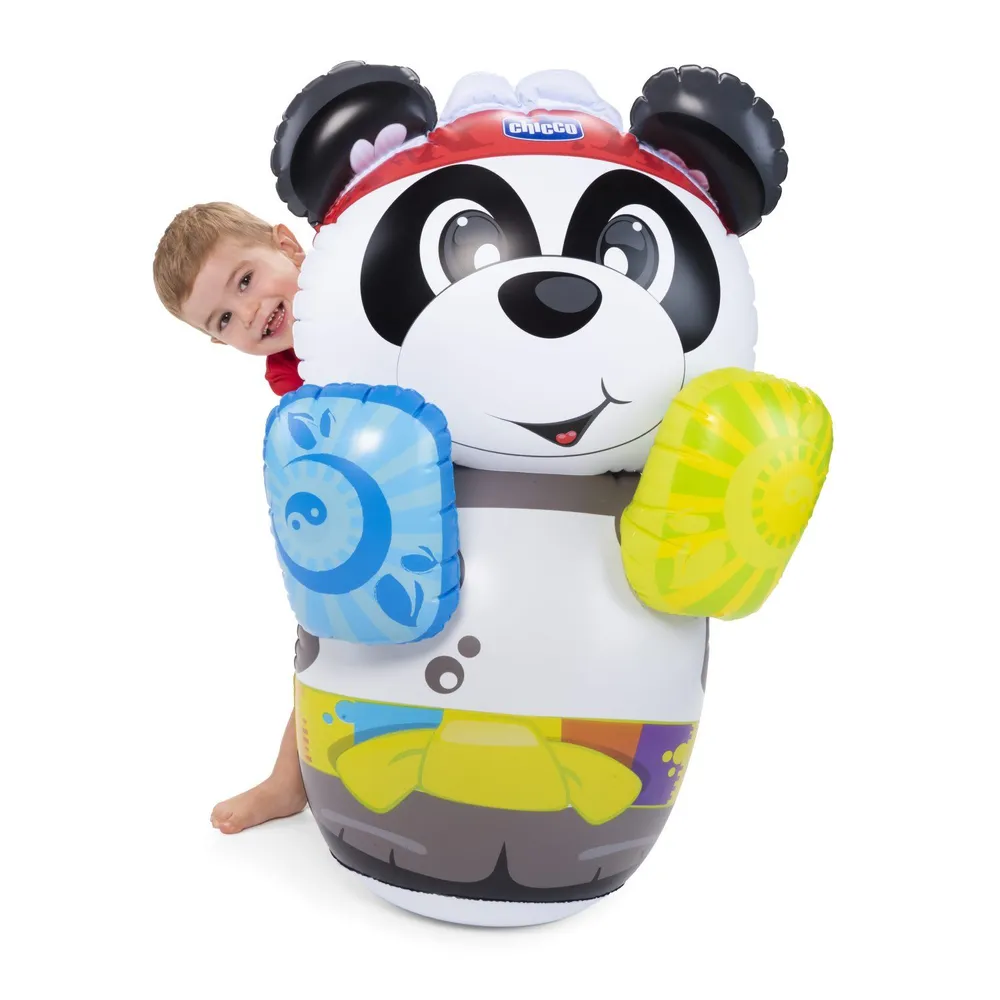 Интерактивная развивающая игрушка надувная Chicco Панда неваляшка для ...