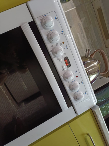 Gefest 6102-03 60 см Газовая плита, 4 конфорки, белая купить c доставкой на OZON по низкой цене ...