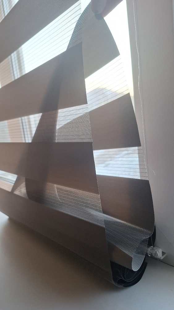 Рулонные шторы ЛюксЛайн PBML01 , размер 57х160 см, белый, Полиэстер купить c доставкой на OZON ...