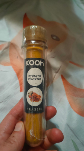 Приправа Kooh Куркума молотая натуральная для курицы, плова, рыбы, мяса, 100 г купить на OZON по ...