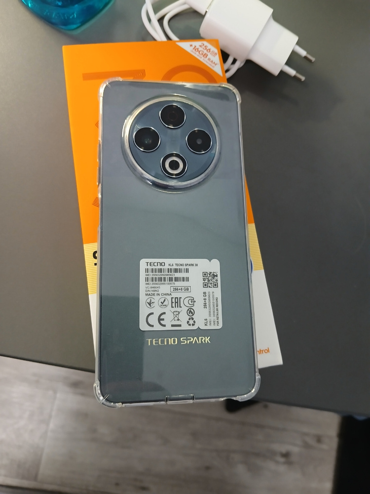 Смартфон Tecno KL6 256+8 256 ГБ 8 ГБ Белый IPS 2 SIM купить c доставкой ...