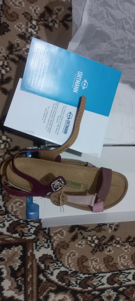 Сандалии Женский Ortmann, размер 37 Нубук Лето купить c доставкой на OZON по низкой цене ...