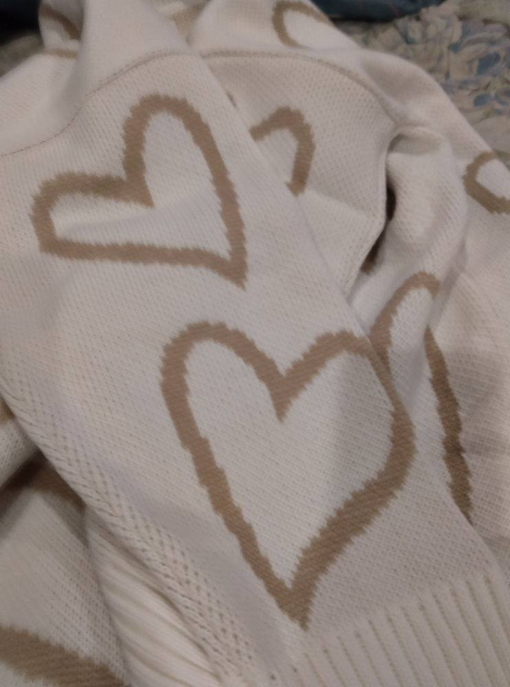 Свитер Женский BESTAMIN белый, розовый Шерсть, Акрил, размер 48, 52 Без ...