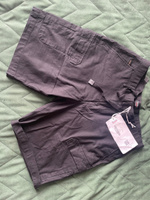 Шорты Мужской Bronks Повседневный черный, размер 52, 54 Хлопок, Эластан Молния, Пуговицы Кнопки ...