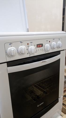 Gefest 6102-03 60 см Газовая плита, 4 конфорки, белая купить c доставкой на OZON по низкой цене ...