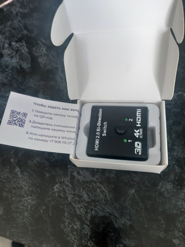 HDMI switch сплиттер двухсторонний, разветвитель HDMI, переключатель на ...