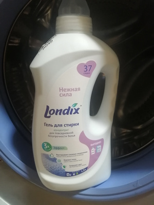 Гель для стирки белья универсальный Londix, для белого и цветного, 2 л ...