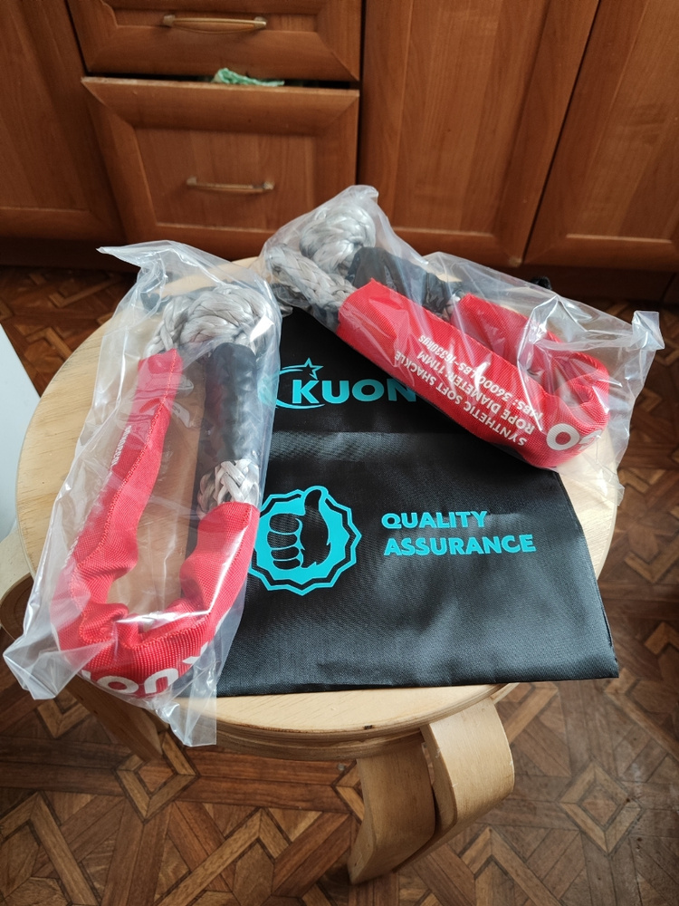 Софт шакл 16т, KUONGO,11 мм Комплект 2шт - купить по выгодным ценам в интернет-магазине OZON ...