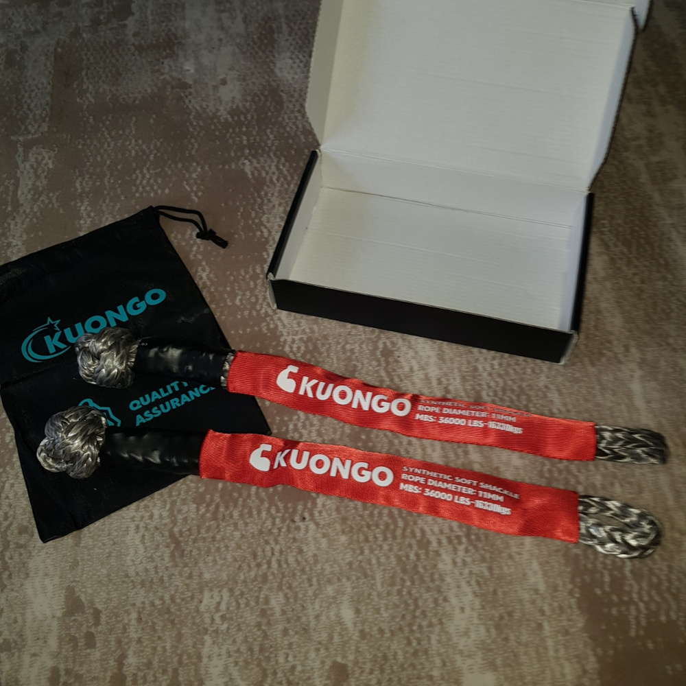 Софт шакл 16т, KUONGO,11 мм Комплект 2шт - купить по выгодным ценам в интернет-магазине OZON ...