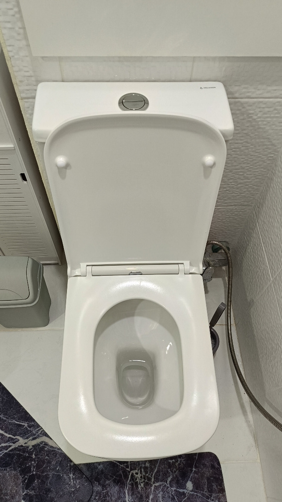 Напольный унитаз Helmken, направление выпуска: Горизонтальное (в стену), 35900002 - купить по ...