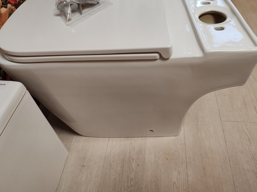 Напольный унитаз Helmken, направление выпуска: Горизонтальное (в стену), 35900002 - купить по ...