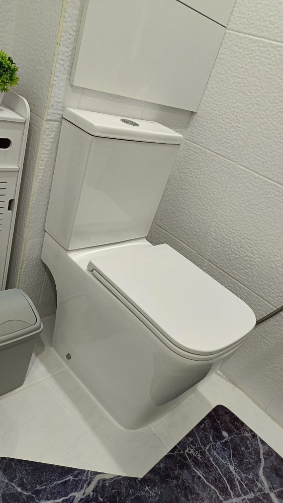 Напольный унитаз Helmken, направление выпуска: Горизонтальное (в стену), 35900002 - купить по ...