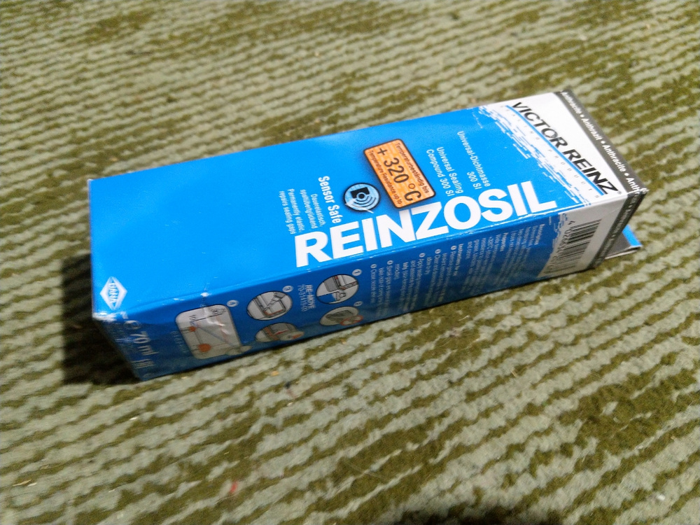 Герметик силиконовый новый 320С VICTOR REINZ 70мл, 703141410 антрацит ...