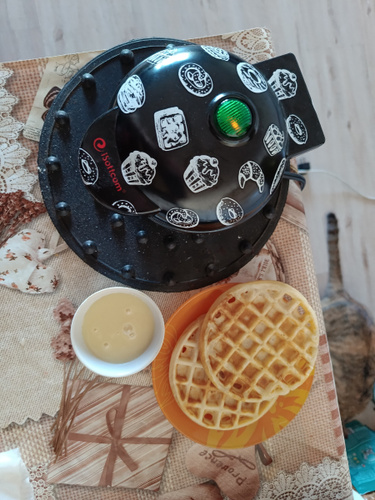 Вафельница iSottcom Waffle Maker***, синий - купить по выгодной цене в ...