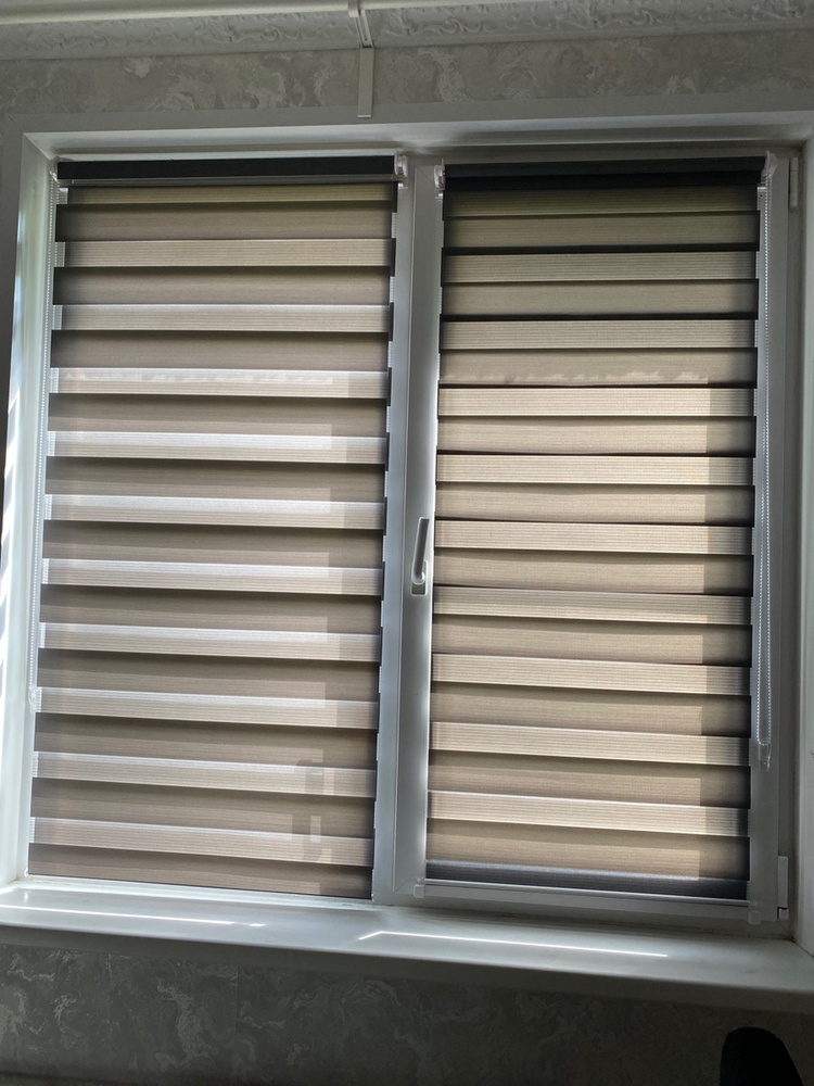 Рулонные шторы ЛюксЛайн PBML01 , размер 43х160 см, белый, Полиэстер купить по низкой цене с ...