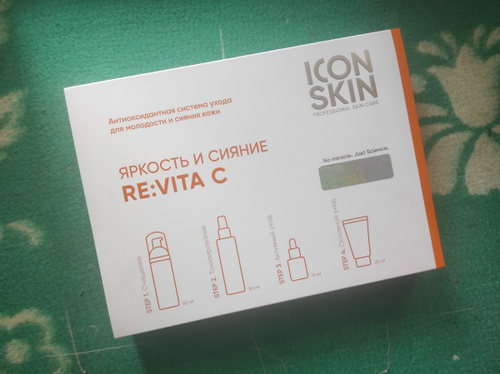 ICON SKIN Набор уходовой косметики для лица RE:VITA C для сияния и ...