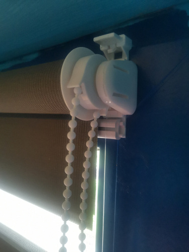 Рулонные шторы ЛюксЛайн PBML01 , размер 43х160 см, белый, Полиэстер купить по низкой цене с ...