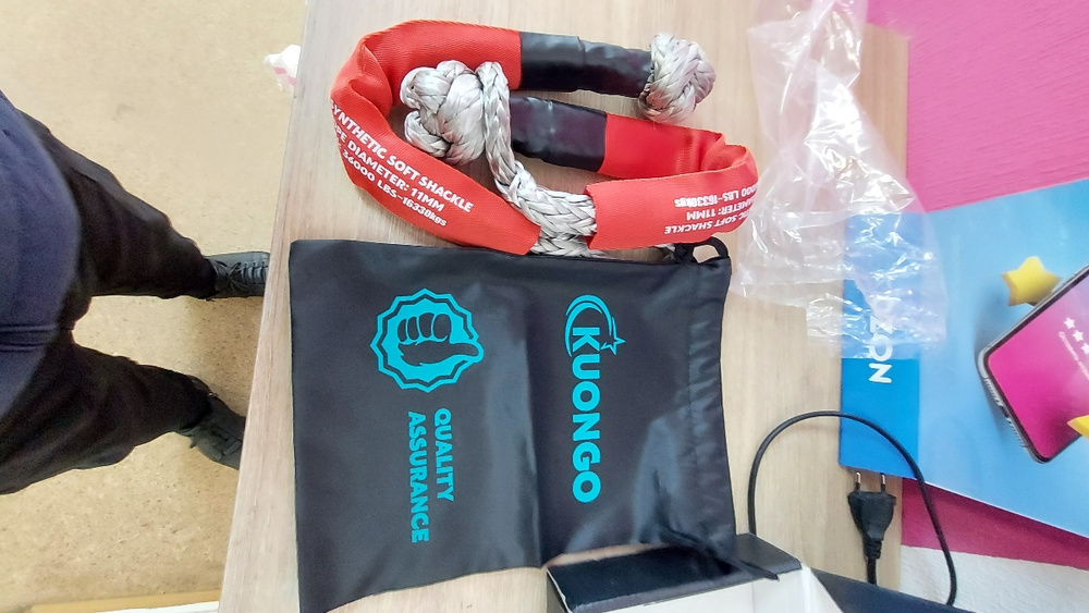 Софт шакл 16т, KUONGO,11 мм Комплект 2шт - купить по выгодным ценам в интернет-магазине OZON ...