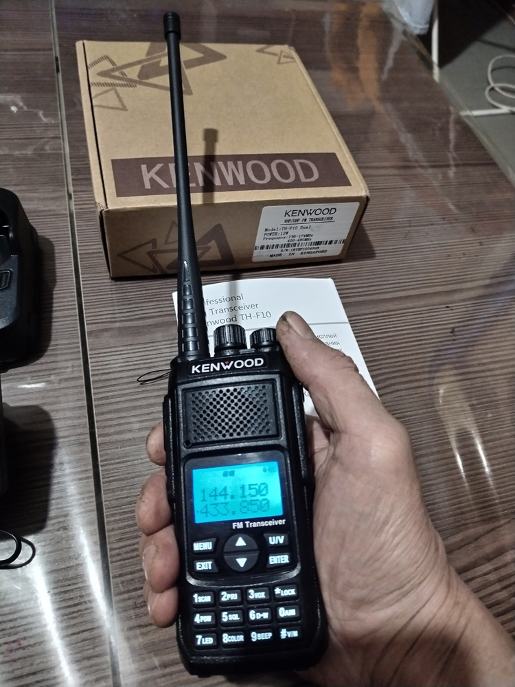 Радиостанция Kenwood TH-F10 Dual, 128 каналов - купить по доступным ...