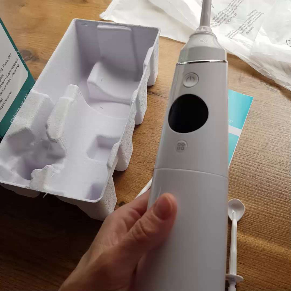 Портативный ирригатор для очистки полости рта RIDGEN RD-260/White Plus ...