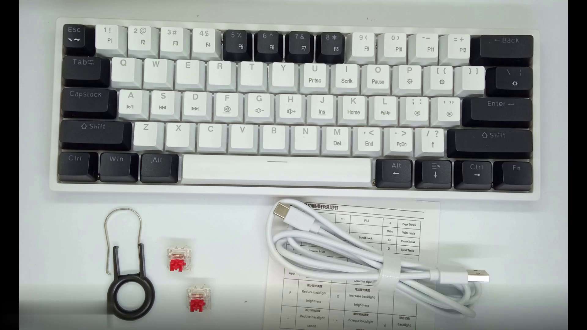 Механическая клавиатура Mucai MK61 купить по низкой цене: отзывы, фото ...