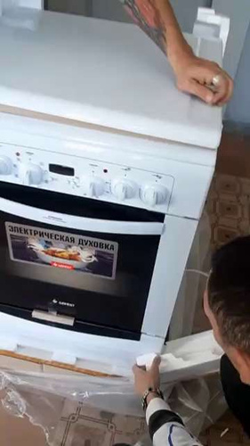 Gefest 6102-03 60 см Газовая плита, 4 конфорки, белая купить c доставкой на OZON по низкой цене ...