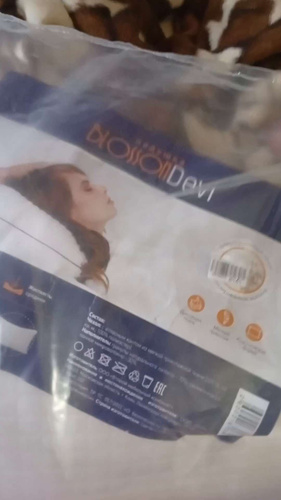 Анатомическая подушка из натурального латекса 40х60см Blossom Devi, высота 12 см купить на OZON ...